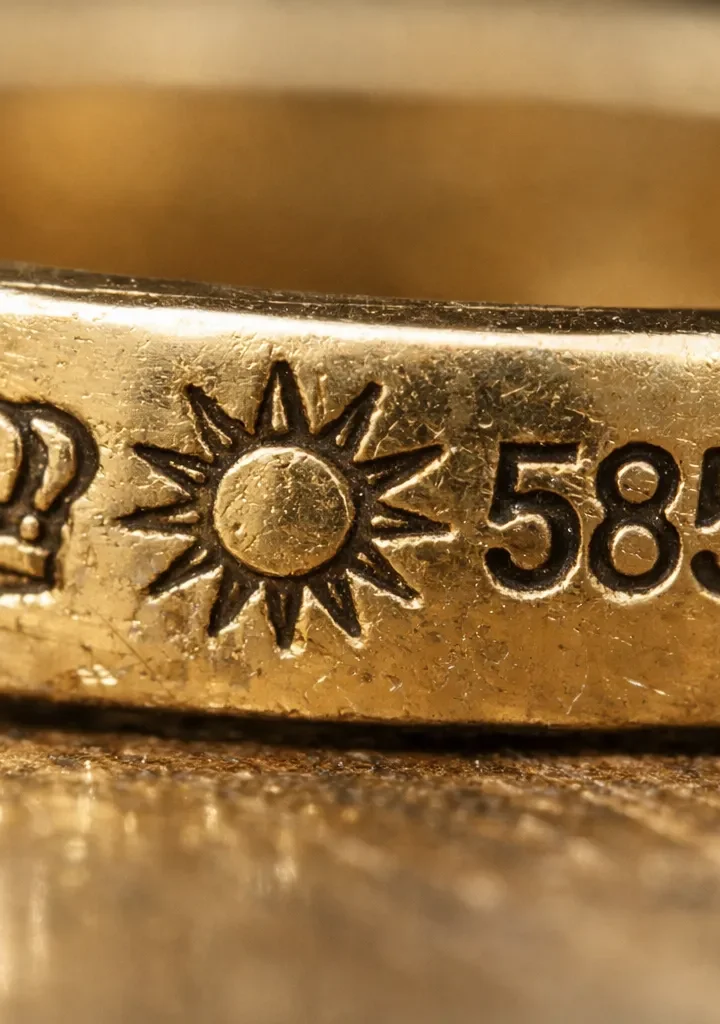German Gold Hallmarks