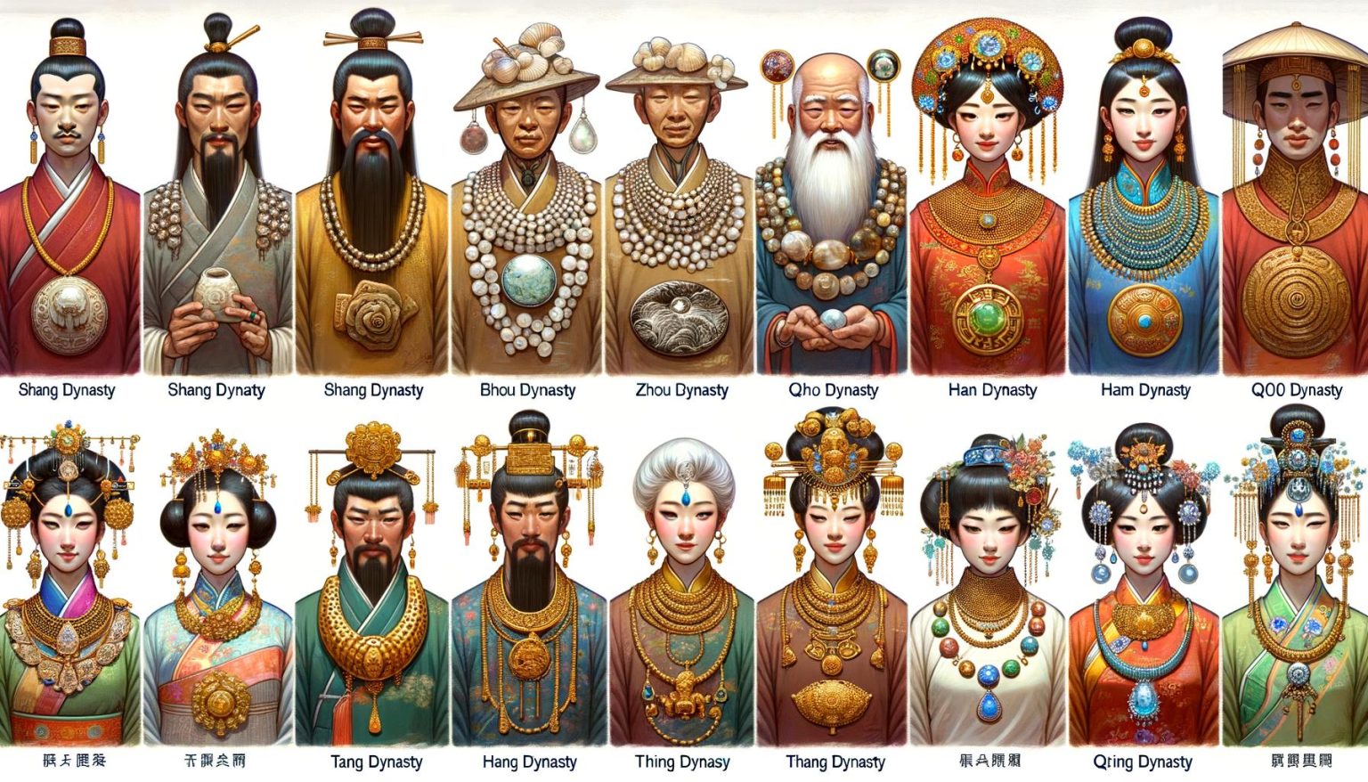 The Evolution Of Jewelry In Chinese Dynasties • Jewelry Carats