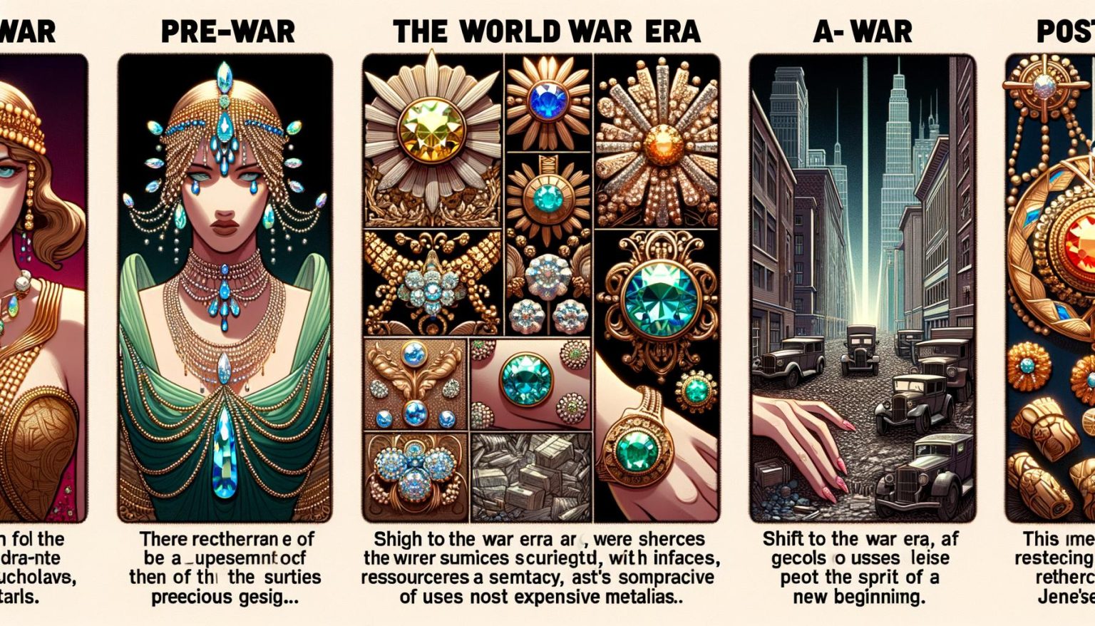 The Impact Of World War II On Jewelry Design • Jewelry Carats