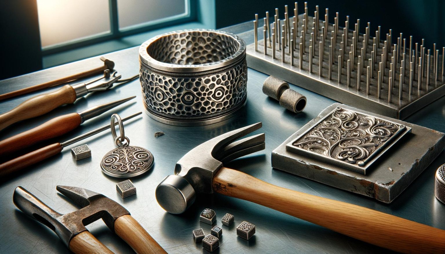 The Role Of Texture In Jewelry Design: Hammering And Embossing ...